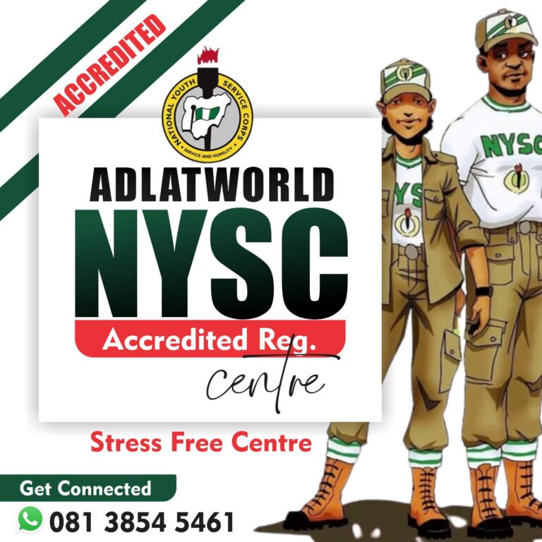 Download NYSC Online Registration Form | ADLATWORLD